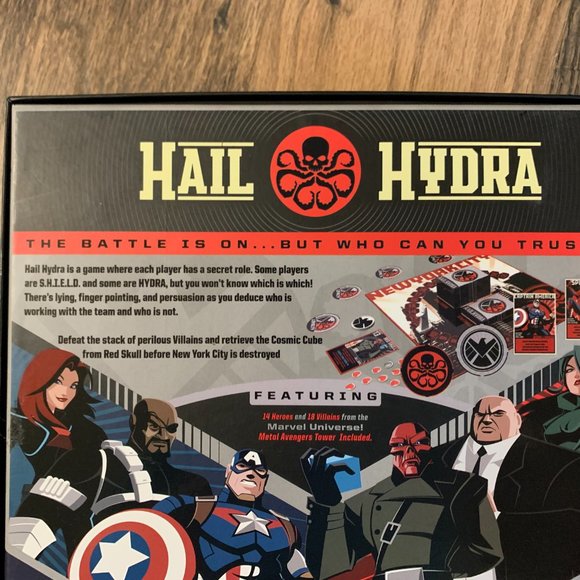 Spin Masters | Toys | Hail Hydra Board Game Marvel By Spin Master Hail ...